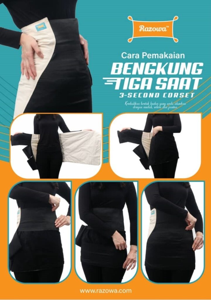 Bengkung Bersalin : Bengkung 3 Saat | Razowa